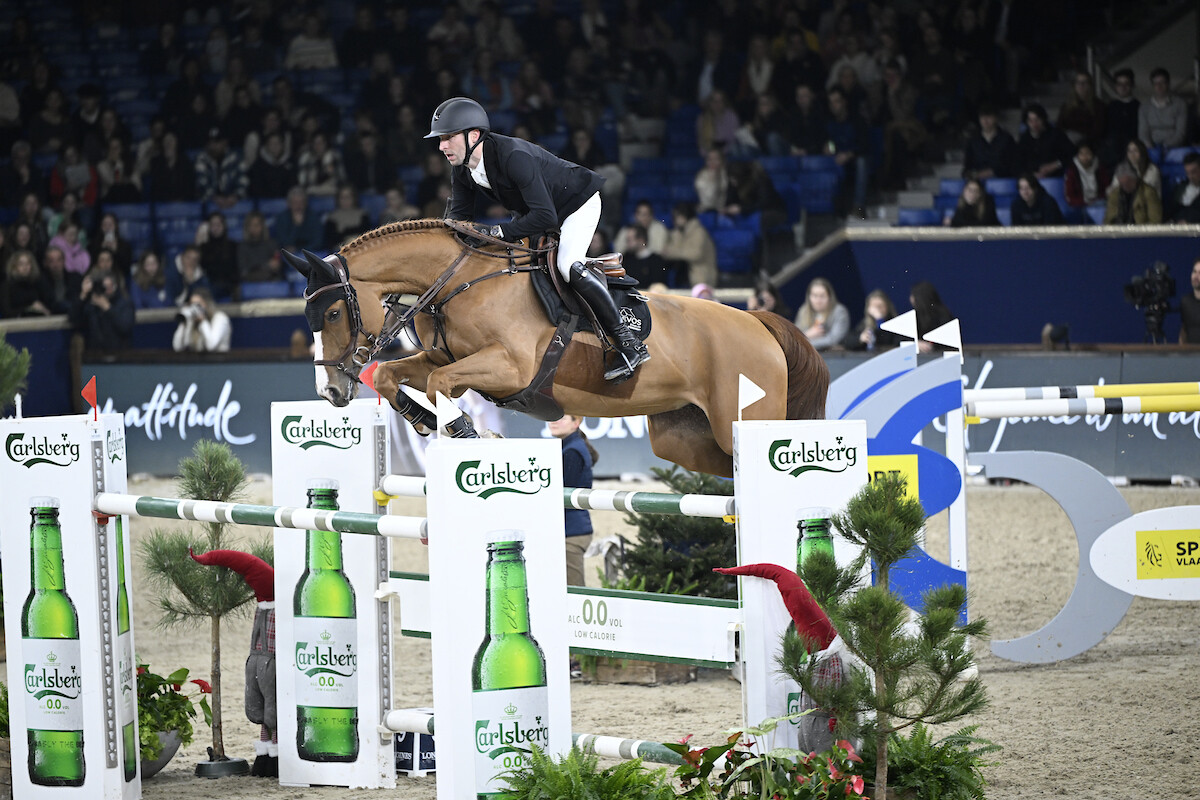 Galop.be - Pieter Devos springt naar brons in ochtendrubriek van Mechelen